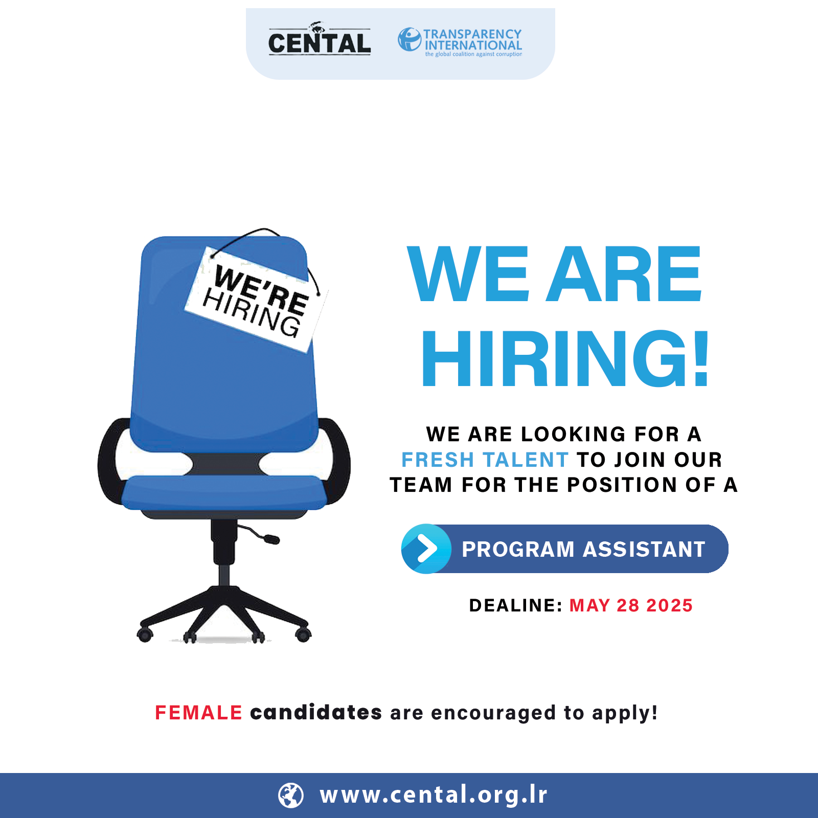 Program Assistant - Center for Transparency and Accountability in Liberia